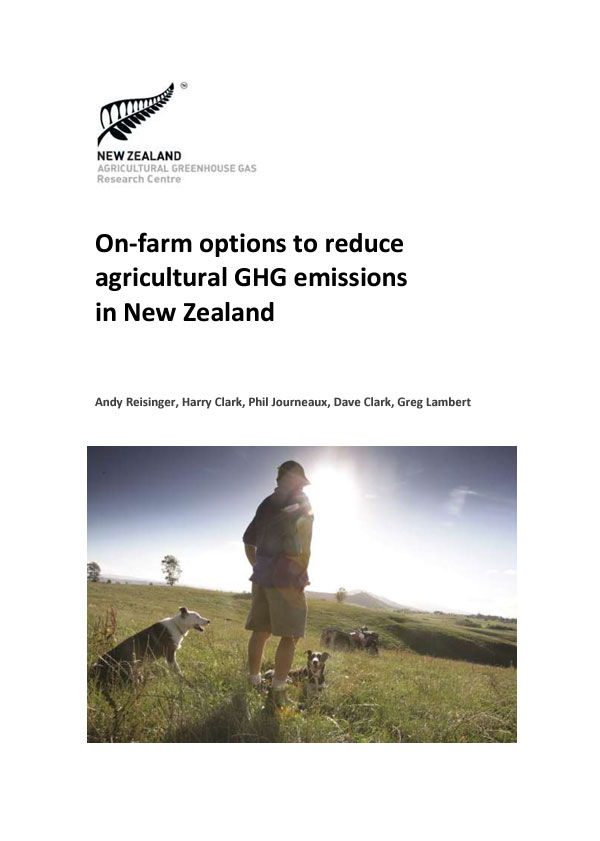 Options on Green House Gas reductions on Farm - Good Farm Planning Hub